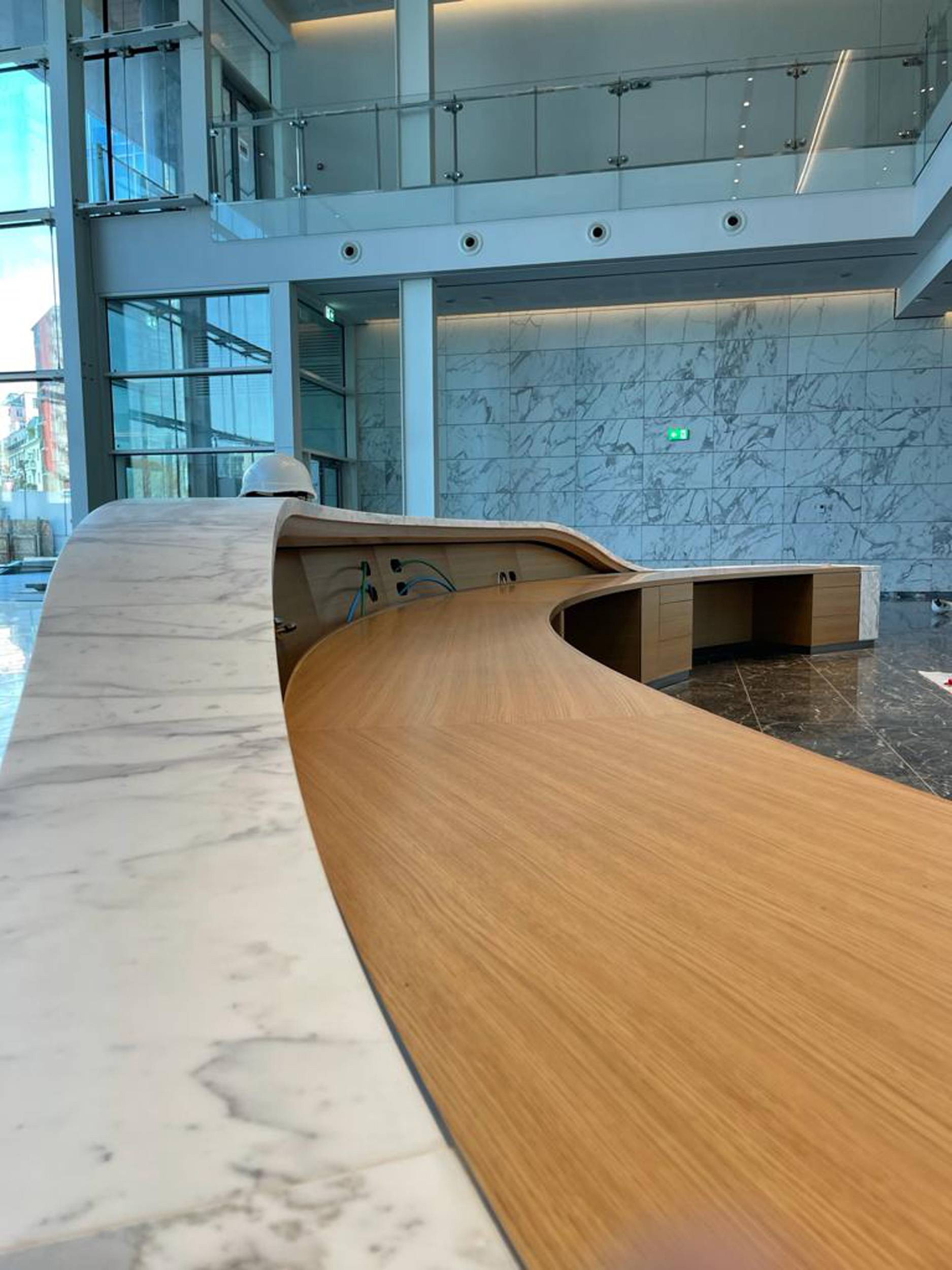 Receptiondesk Gioia 22 | Italian Fit Out